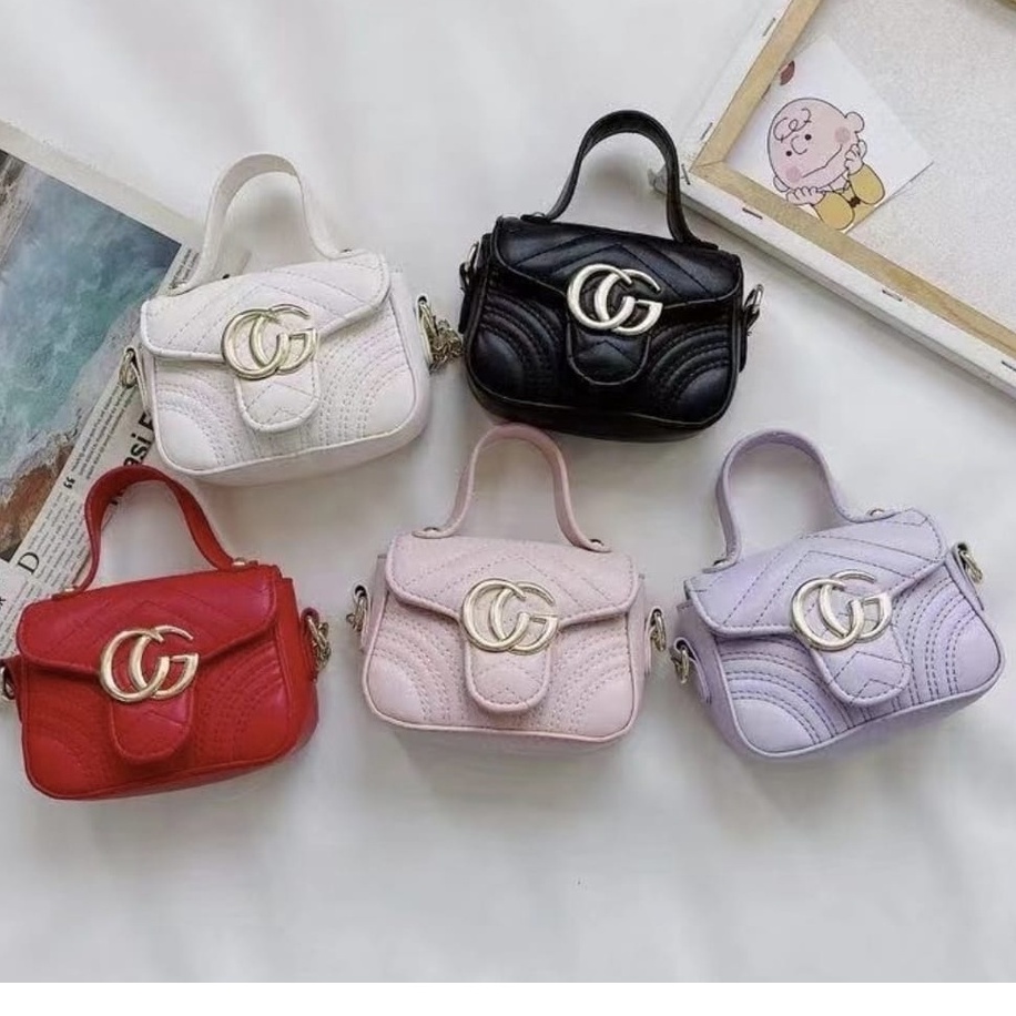 Kids Girl Handbag Raya 2022 Casual Cute Style Bag (Bag Tangan Raya ...
