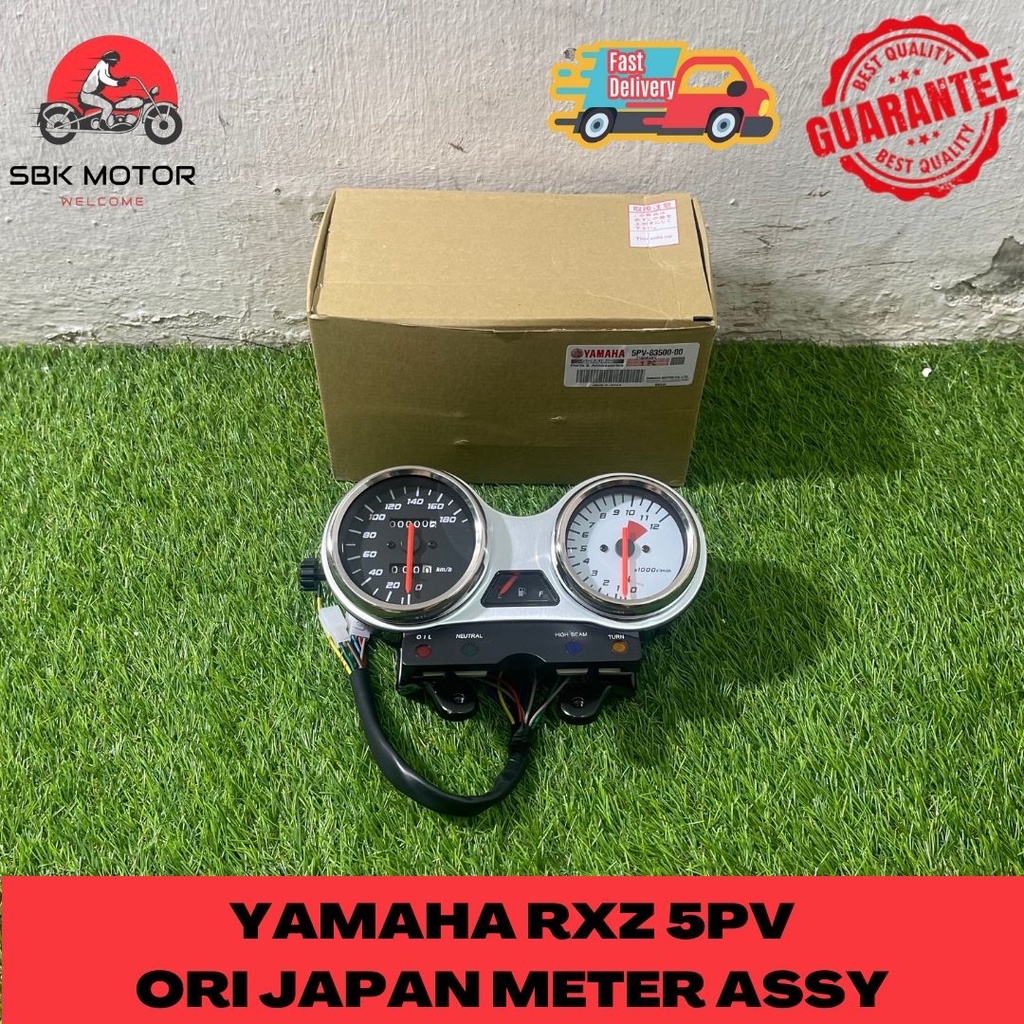 ORIGINAL JAPAN YAMAHA RXZ 5PV SPEED METER ASSY | Shopee Malaysia