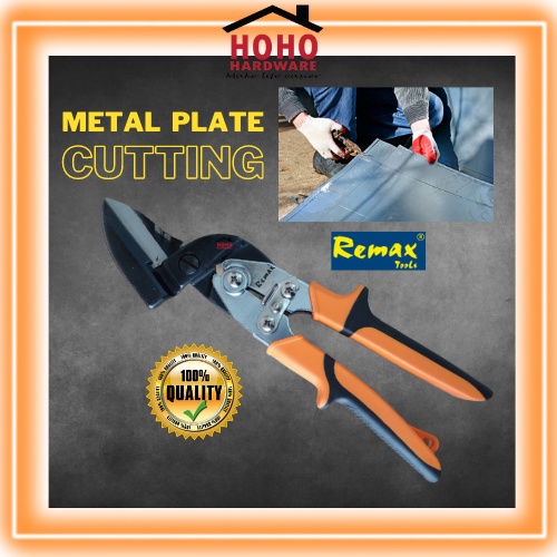 REMAX STRAIGHT AVIATION SNIP TIN CUT SCROLL SHEARS snip cutter zinc ...