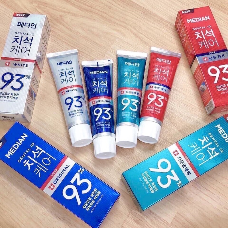 Median Dental IQ 93% Korea Toothpaste 120g | Shopee Malaysia