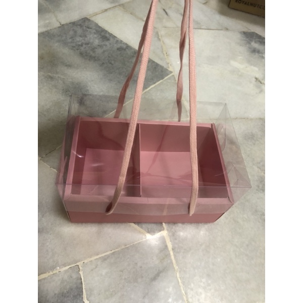 Ready Stock‼️Transparent Rectangle Flower Box Surprise Delivery Box ...