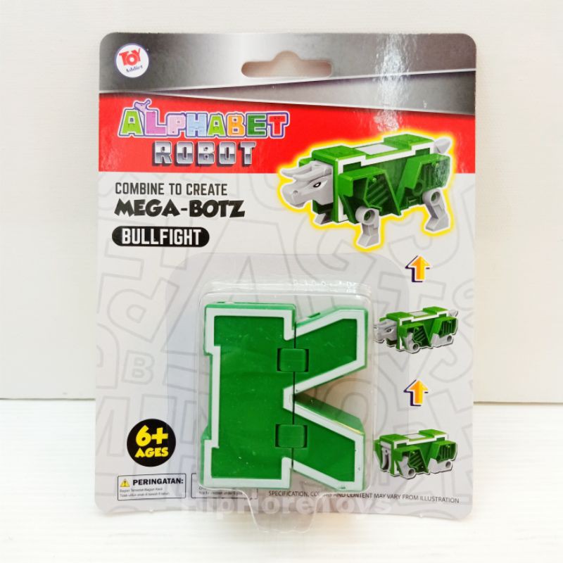 Alphabet Robot K | Shopee Malaysia