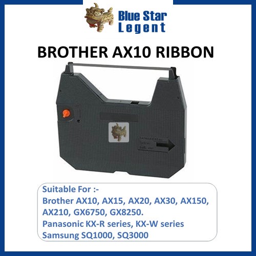 Brother AX10 GX6750 8250 GX-6750 GX-8250 AX10 Typewriter Ribbon ...