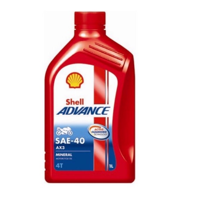 Shell Advance 4T AX3 SAE40 SF 1L | Shopee Malaysia