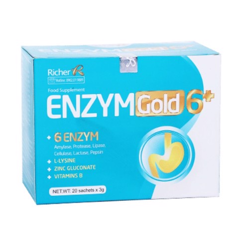 Enzyme Gold 6+ - Digestive enzymes help children eat well, stimulate ...