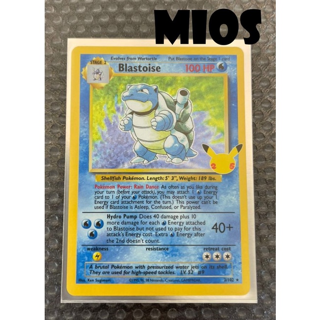 POKEMON TCG SINGLES - 25TH CELEBRATIONS ( CLASSIC COLLECTION ) | Shopee ...