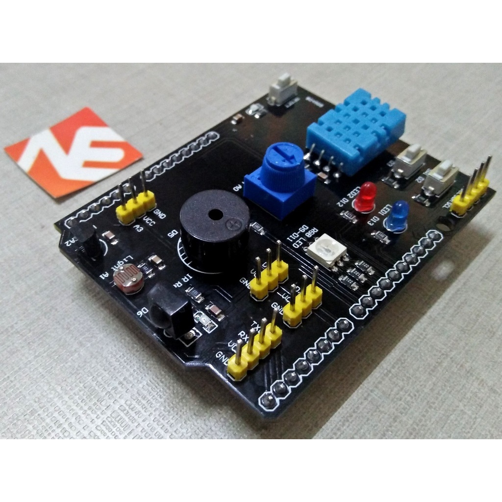 Multifunction Expansion Board DHT11 LM35 Temperature Humidity Arduino ...