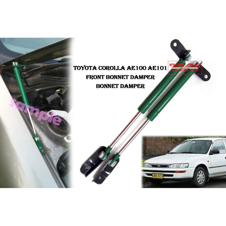 Toyota Corolla EE100 AE100 AE101 1992-1995 Front Bonet Absorber Damper ...