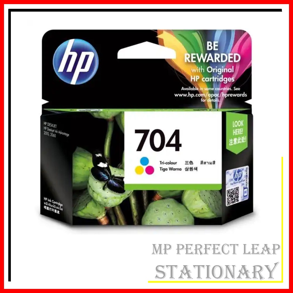 HP 704 Tri-color Original Ink Advantage Cartridge | Shopee Malaysia