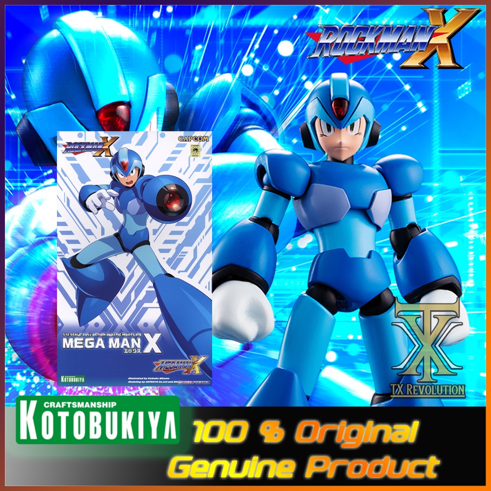 koTOBUKIYA MEGAMAN X X rockman MEGA MAN | Shopee Malaysia