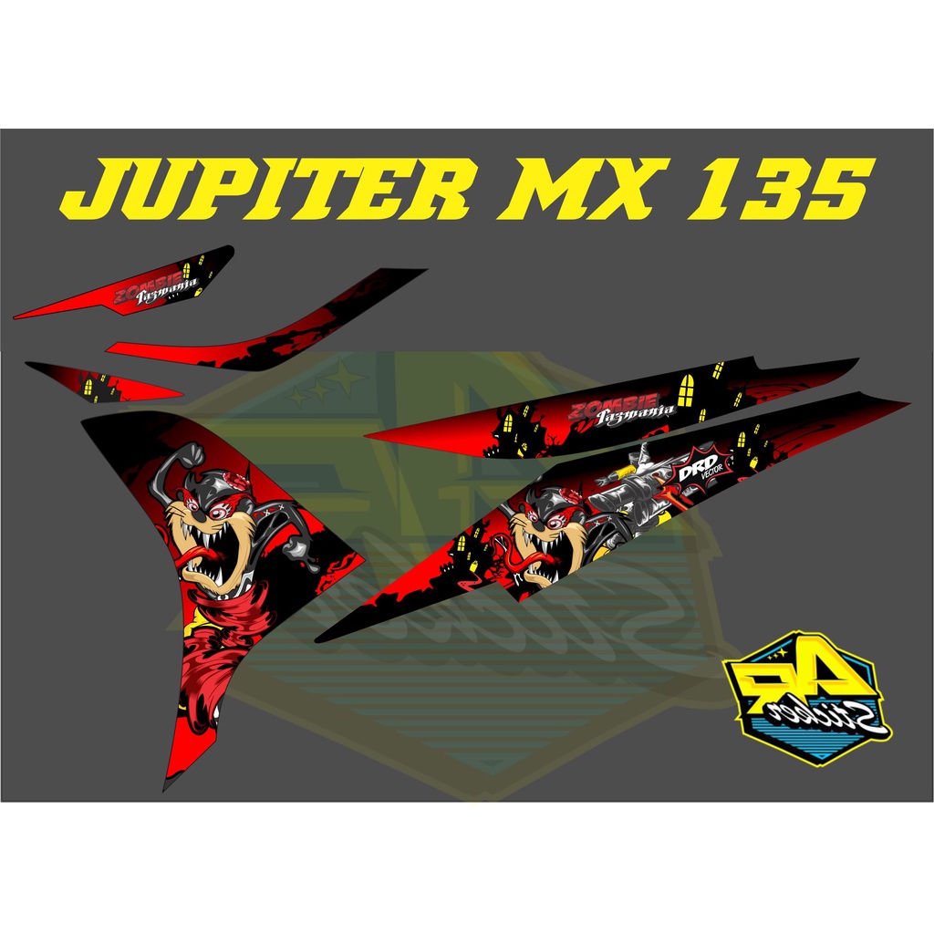 Striping jupiter mx 135 Striping mx New Sticker jupiter mx Stripping ...