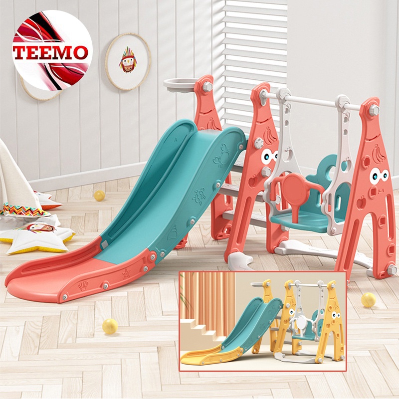 Teemo Children Slide Swing Combination Baby Indoor Home Slide ...