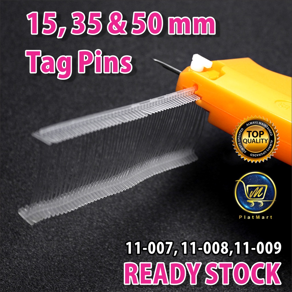 PlatMart - [READY STOCK] 15mm, 35mm & 50mm Tag Pins (5000pcs / per box ...