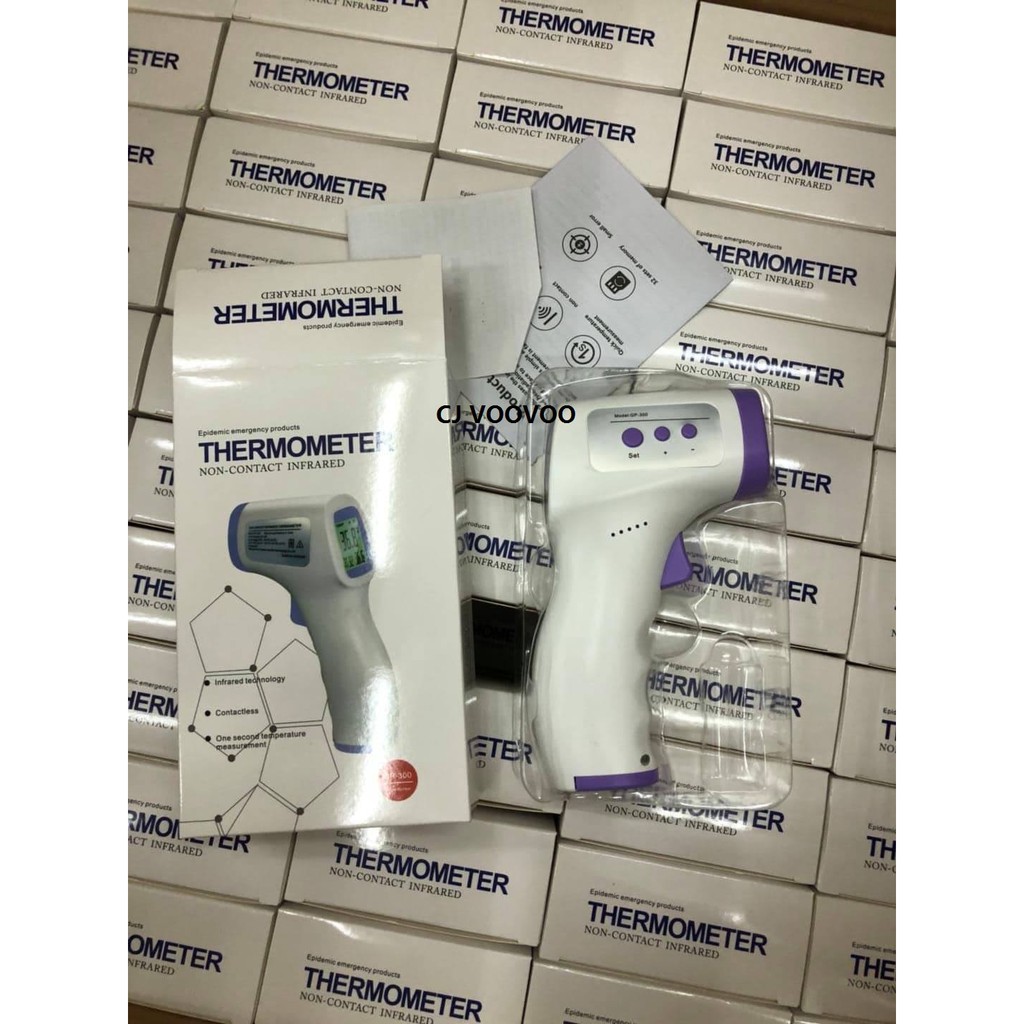 Penembak Pengimbas Suhu Termometer Scanner Infrared Thermometer Gun ...