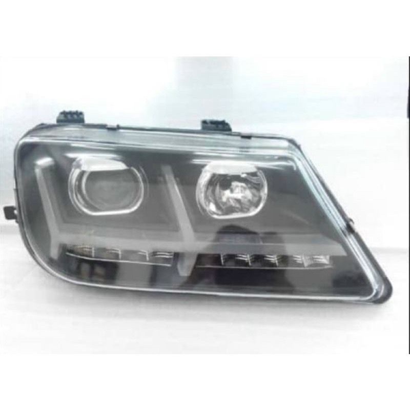 Proton Waja Projector Headlamp Audi Led Light Bar Lampu Depan Kaca ...