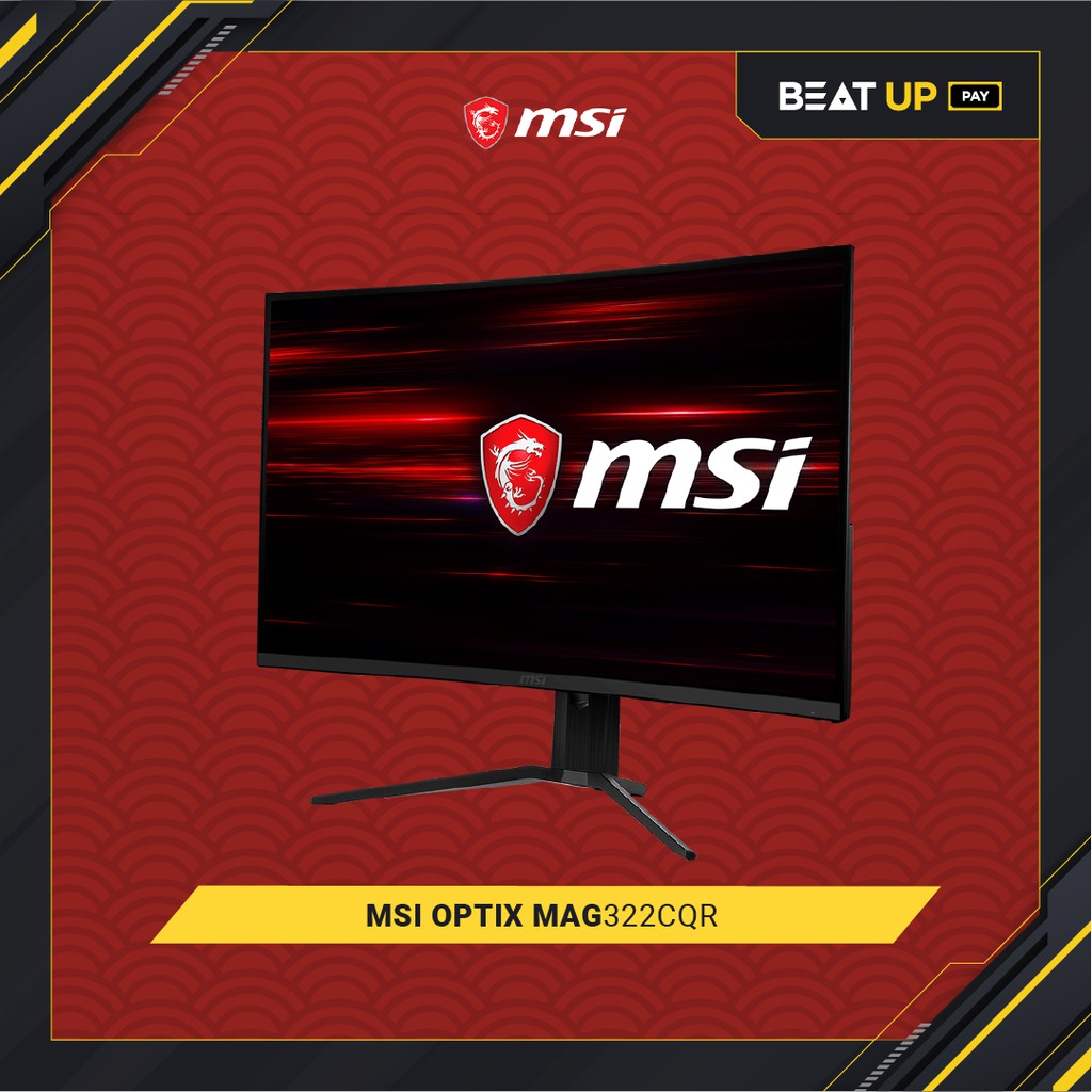 MSI Optix MAG322CQR WQHD Curved Gaming Monitor 31.5" | Shopee Malaysia