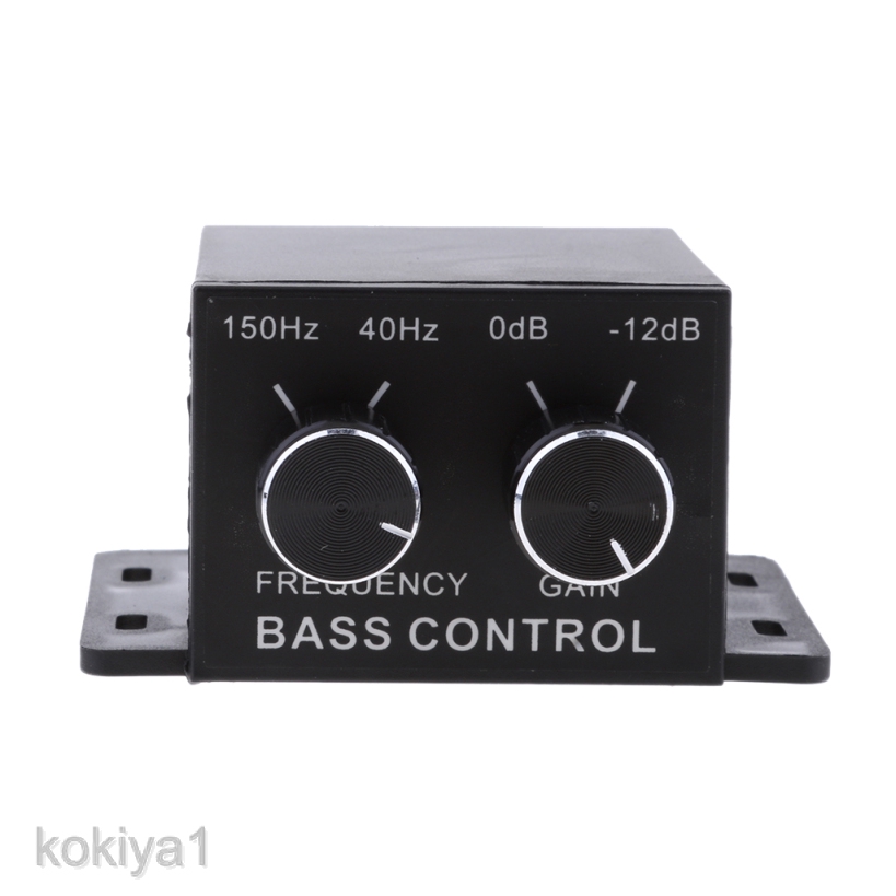 Car Audio Home Amplifier Bass RCA Level Volume Control Knob | Shopee ...