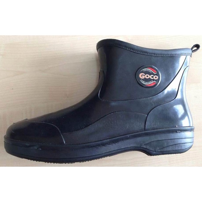 GOCO 668 Black Rubber Shoe / GOCO 668 Kasut Getah Hitam | Shopee Malaysia