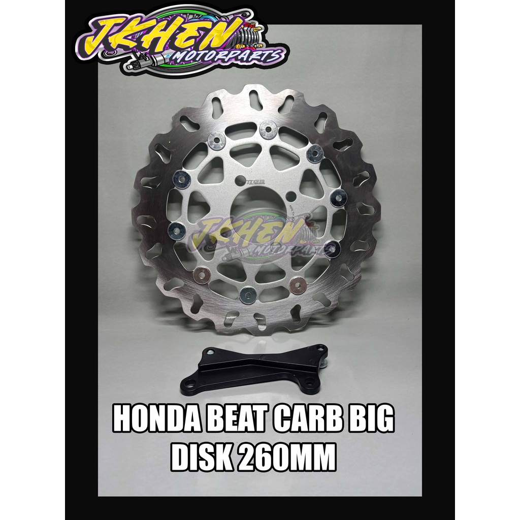 BIG DISK 260MM HONDA BEAT CARB (SILVER) | Shopee Malaysia