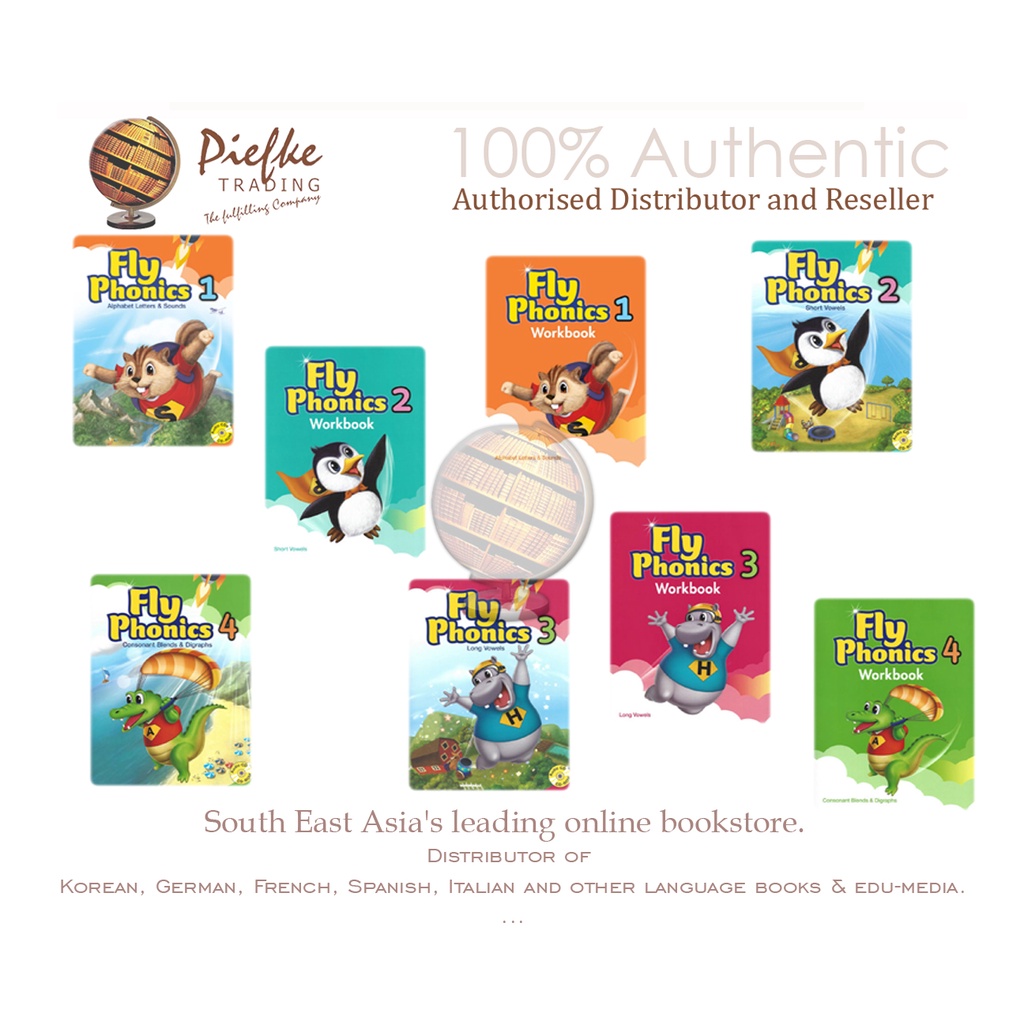 Fly Phonics. 1, 2, 3, 4 : Letters & Sounds, Short Vowels, Long Vowels ...