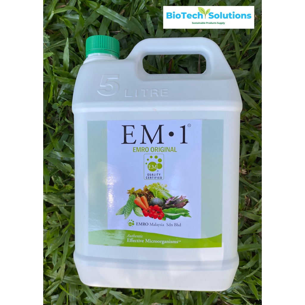 EM1 EMRO Original EM Effective Microorganisms (5 Litres), soil ...