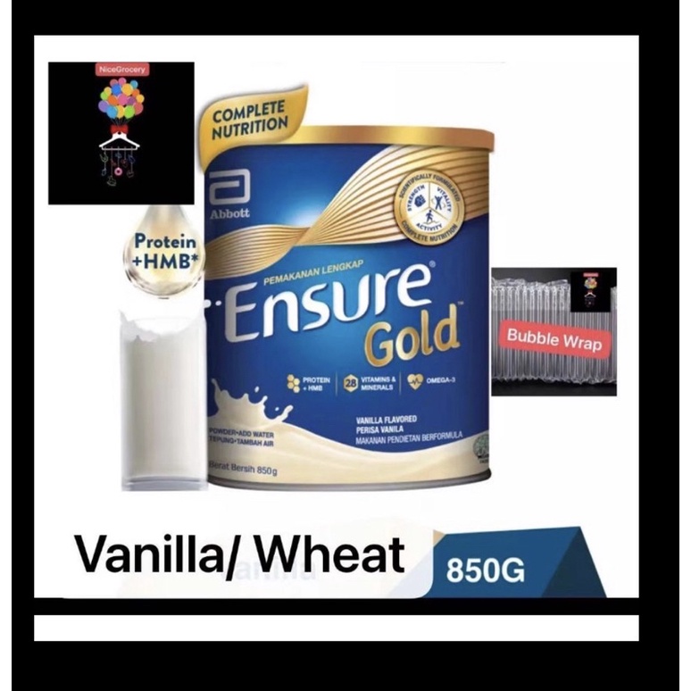 Ensure Gold 800g (Vanilla /Wheat）-New Pack | Shopee Malaysia