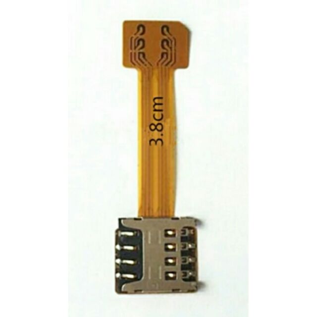 Hybrid Double Dual micro SIM Card, Micro SD Adapter Extender | Shopee ...