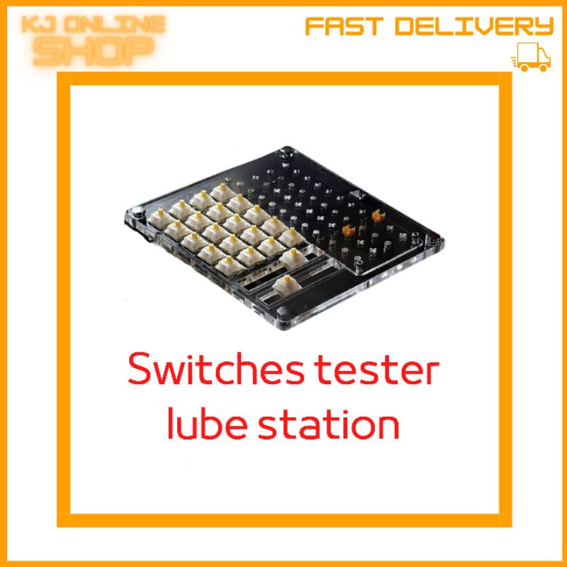 🇲🇾Ready stock🇲🇾20/28/36Slot Switches Tester Lube station For mechanical ...