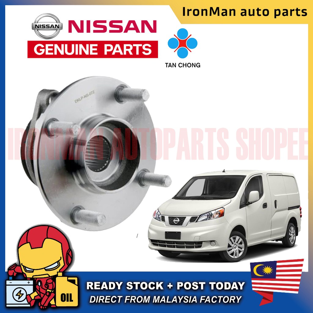 TAN CHONG AUTOMOTIVE CAR REPLACEMENT PARTS WHEEL BEARING NISSAN NV200 ...