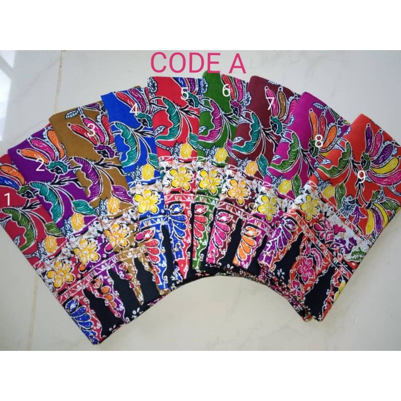 KAIN SARUNG BATIK ASLI TERENGGANU (CORAK RANDOM)ko | Shopee Malaysia