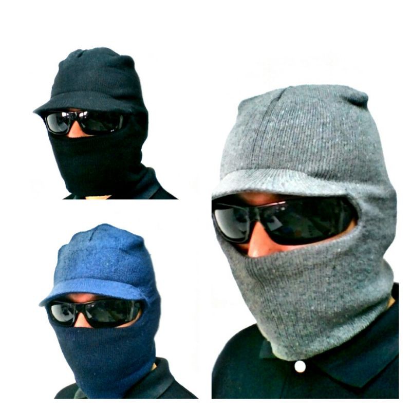 Robber Hat Covering The Face Wind Head Has A Built-In Sun Thick Cloth ...