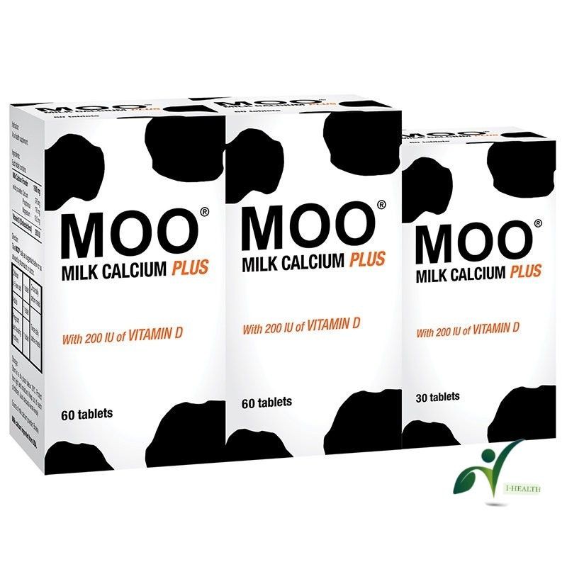 Moo Milk Calcium Plus 2x60's+30's (Exp:9/2026) | Shopee Malaysia