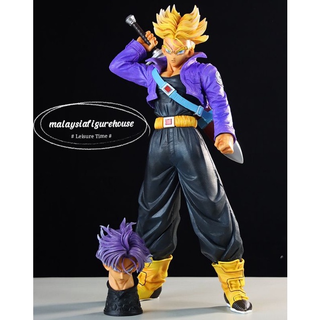 🔥READY STOCK🔥42CM DRAGON BALL MRC TRUNK SUPER SAIYAN 2 HEAD COPY RESIN ...