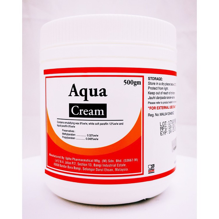 Aqua Cream Aqueous cream 500g CCM | Shopee Malaysia