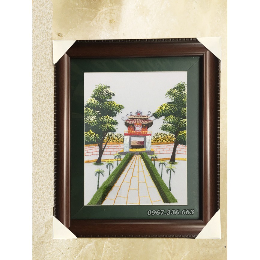 Embroidered Painting Quoc Tu Dang (Real picture) | Shopee Malaysia