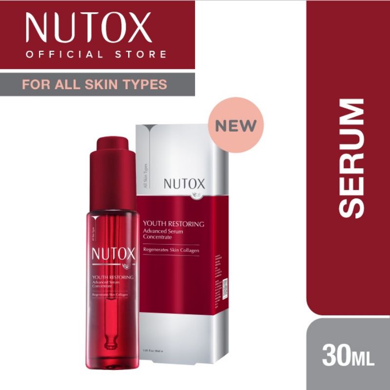 (Mfg 05/2021) NUTOX Advanced Serum Concentrate 30ml For All Skin Types ...