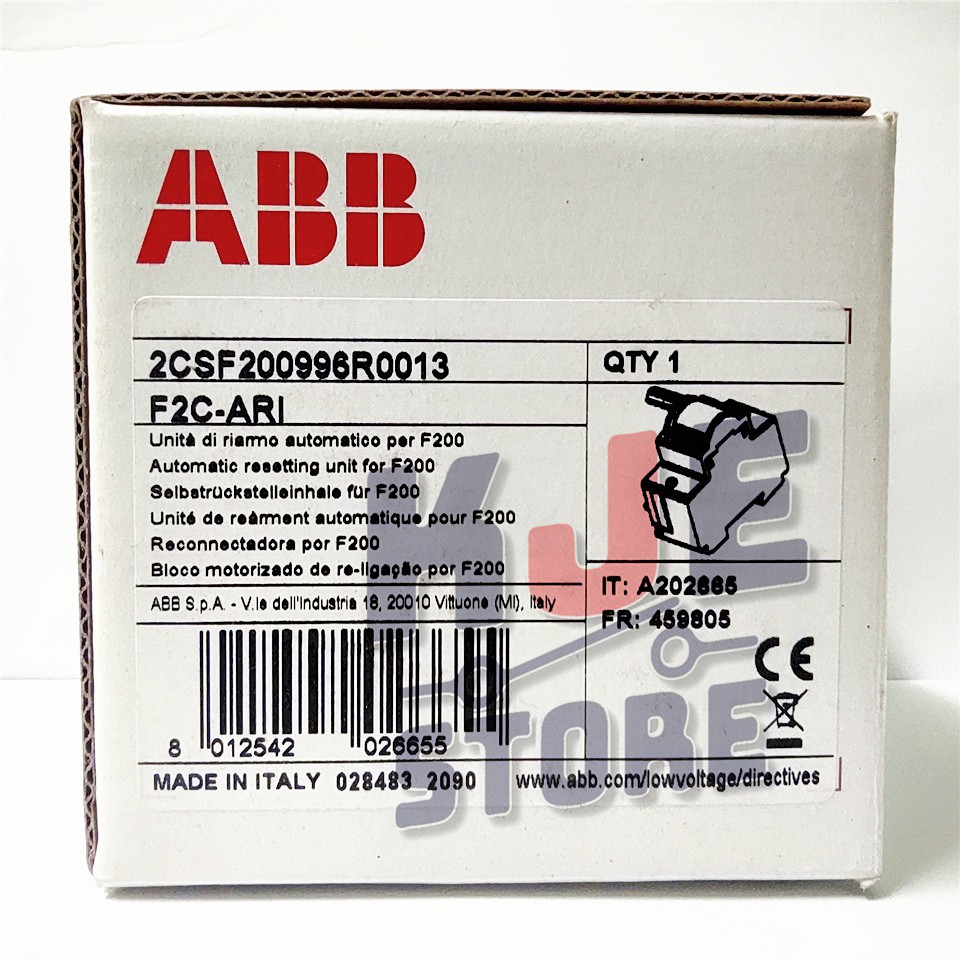 ABB F2C-ARI-30 Auto Reclosing Unit Auto Reset 3sec / 30sec + TM15/12 ...