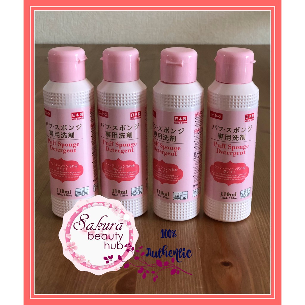DAISO Japan Puff Sponge Detergent 110 ml | Shopee Malaysia