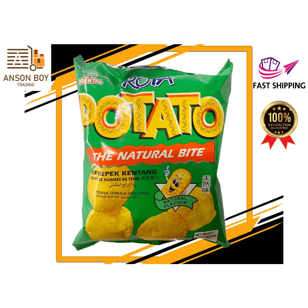[READY STOCK] ORIENTAL ROTA POTATO CHIP (70 gram) | Shopee Malaysia