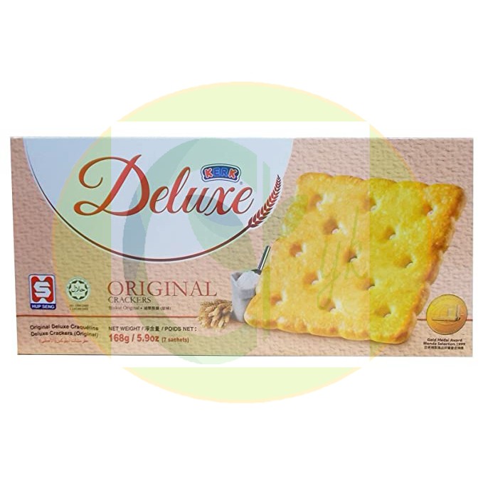 Hup Seng Deluxe Crackers Original 168g(7s x 24g) | Shopee Malaysia