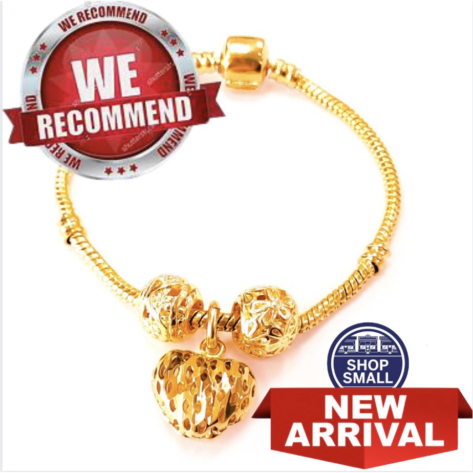 💥Ready Stock💥24K Emas Bangkok Gelang Pandora | Shopee Malaysia