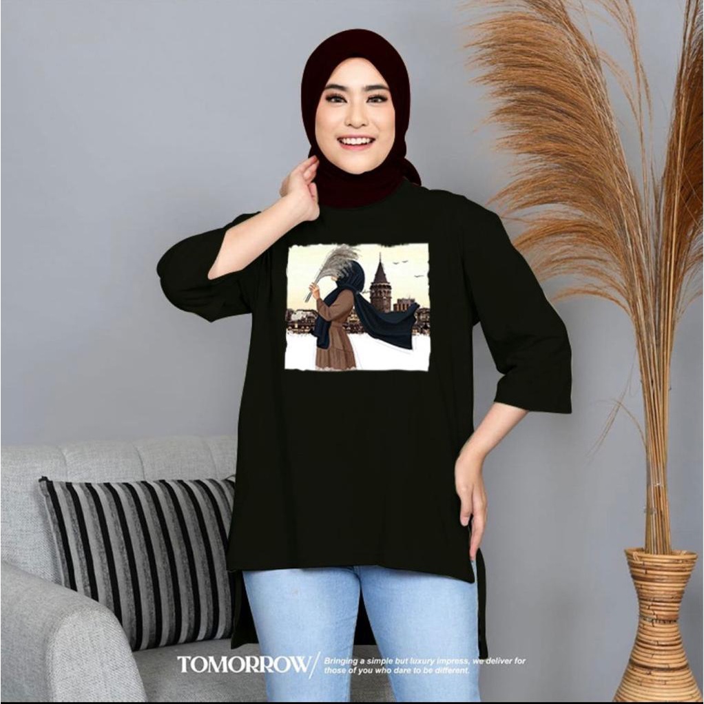 Bc Tunic Basic Women Hijab's kaloborasi 01 | Shopee Malaysia