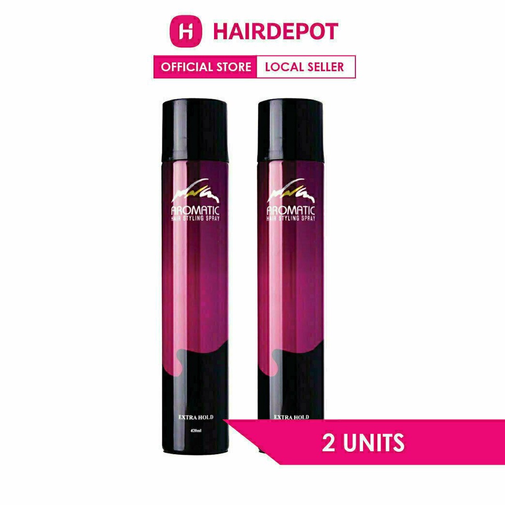 [B/S] ( 2pcs ) - Aromatic Styling Hair Spray Extra Hold 420ml (*For ...