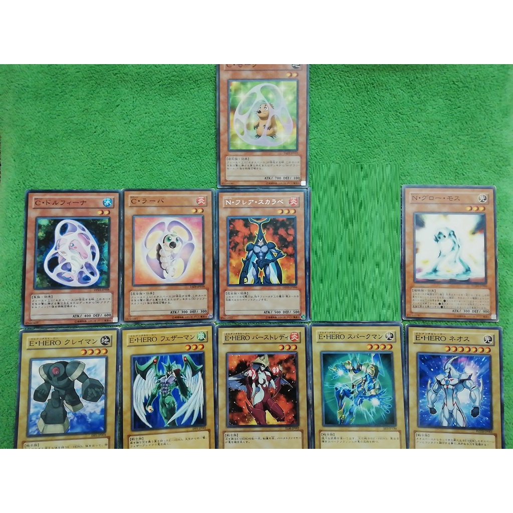 【YUGIOH CARD HERO-NEO SERIES】Hero Collection Set 日語游戲王卡 (NORMAL) 英雄卡牌 ...