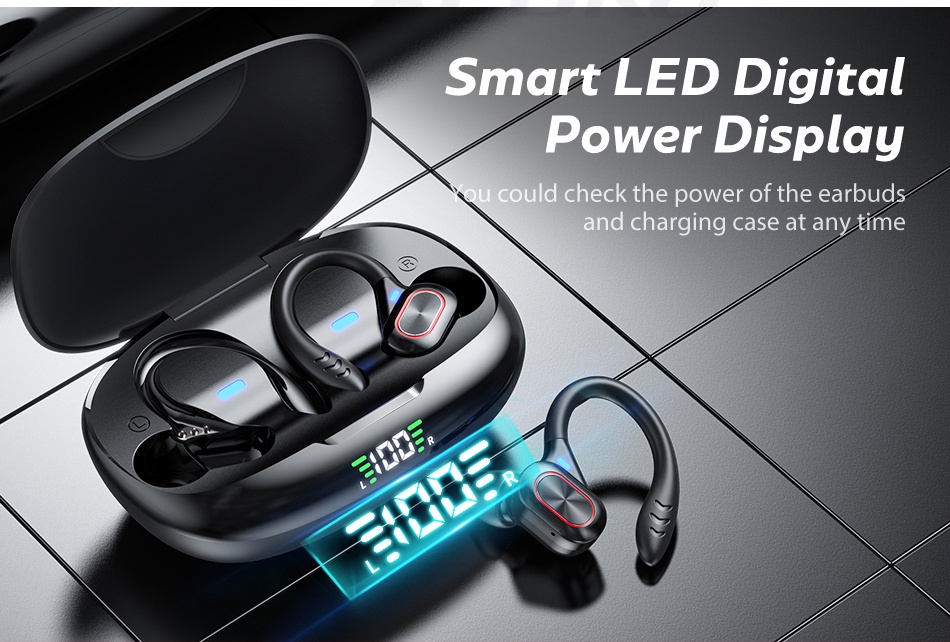 S730 TWS Wireless Earphones Bluetooth Ear-Hooks Wireless Bluetooth ...