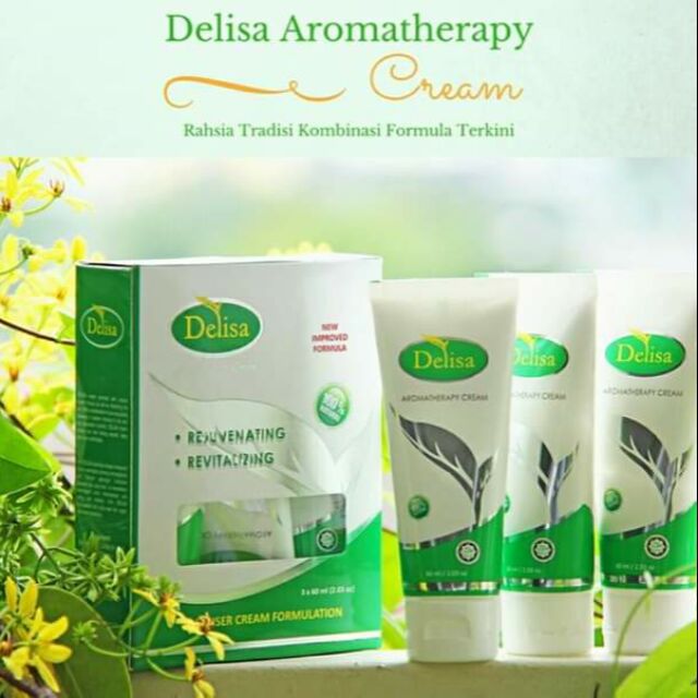 Delisa Aromatherapy Cream (PROMOSI !! ) 1 Kotak ada 3 " Delisa Cosmetic ...