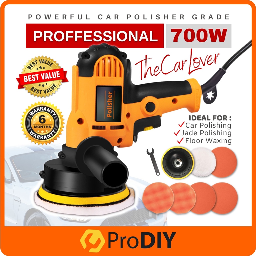 DWE-6401/LDM-6680 Car Polisher 125mm 5 inch 700W Polishing Machine ...