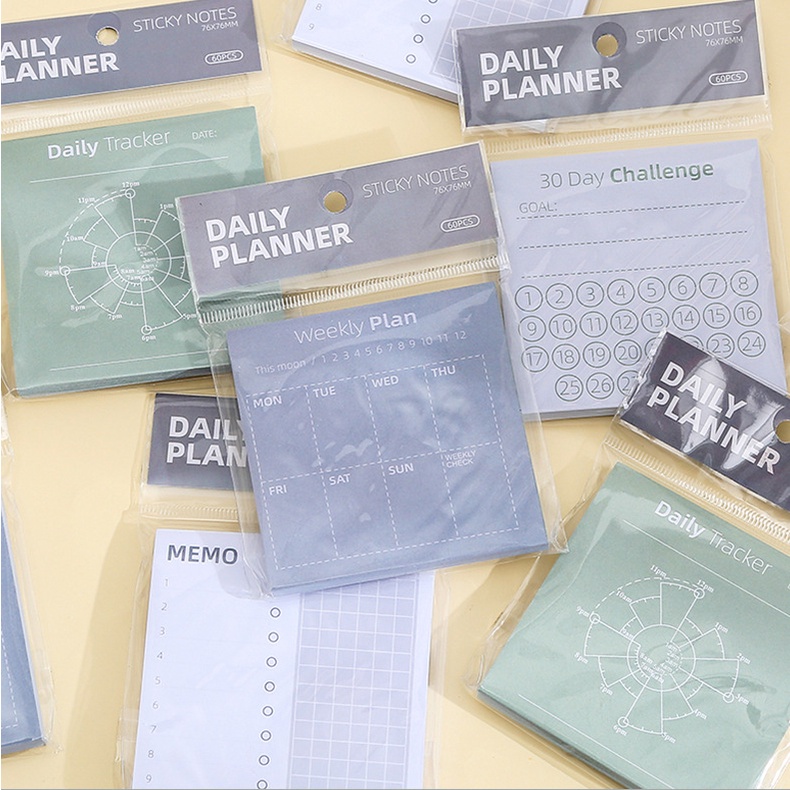 Korea ins Post-It Notes Notepad Cartoon Cute Student | Shopee Malaysia