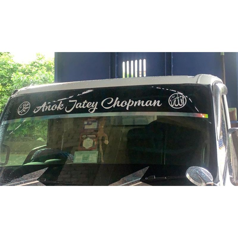 sticker lori sticker reflect sticker custom boleh tempah 3M Oralite ...