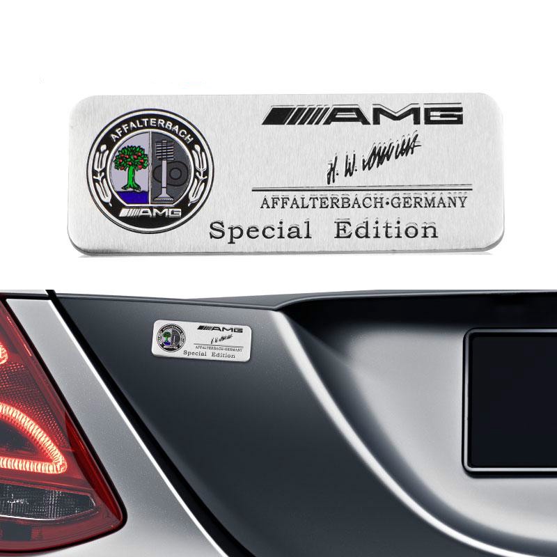 Mercedes-Benz W203 W204 W211 W210 Car Both Sides Metal Stickers And ...